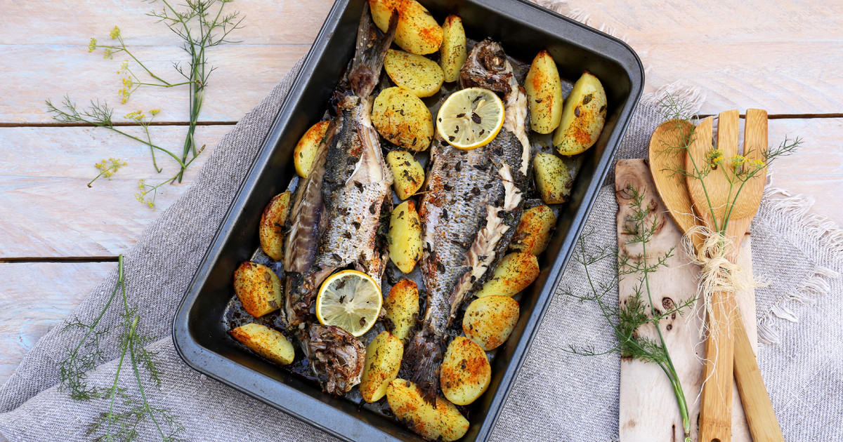 Skuša u rerni sa krompirom | Konzum