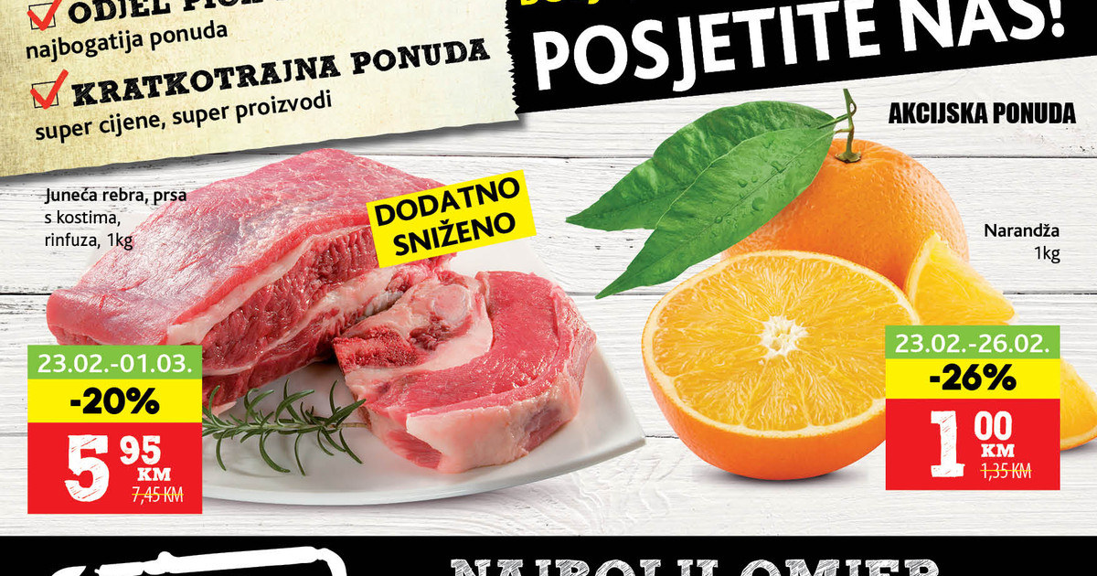 Dobrodošli u maxi Konzum Otoka! 23.02.2017. | Konzum