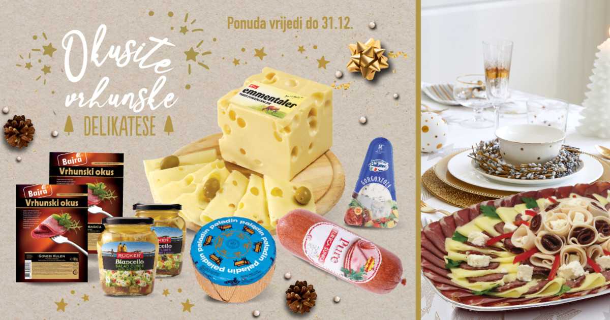 Okusite vrhunske delikatese iz Konzuma! | Konzum