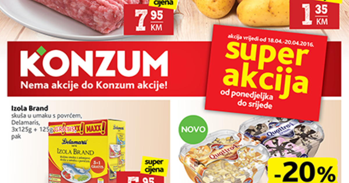 Super akcija u Konzumu | Konzum