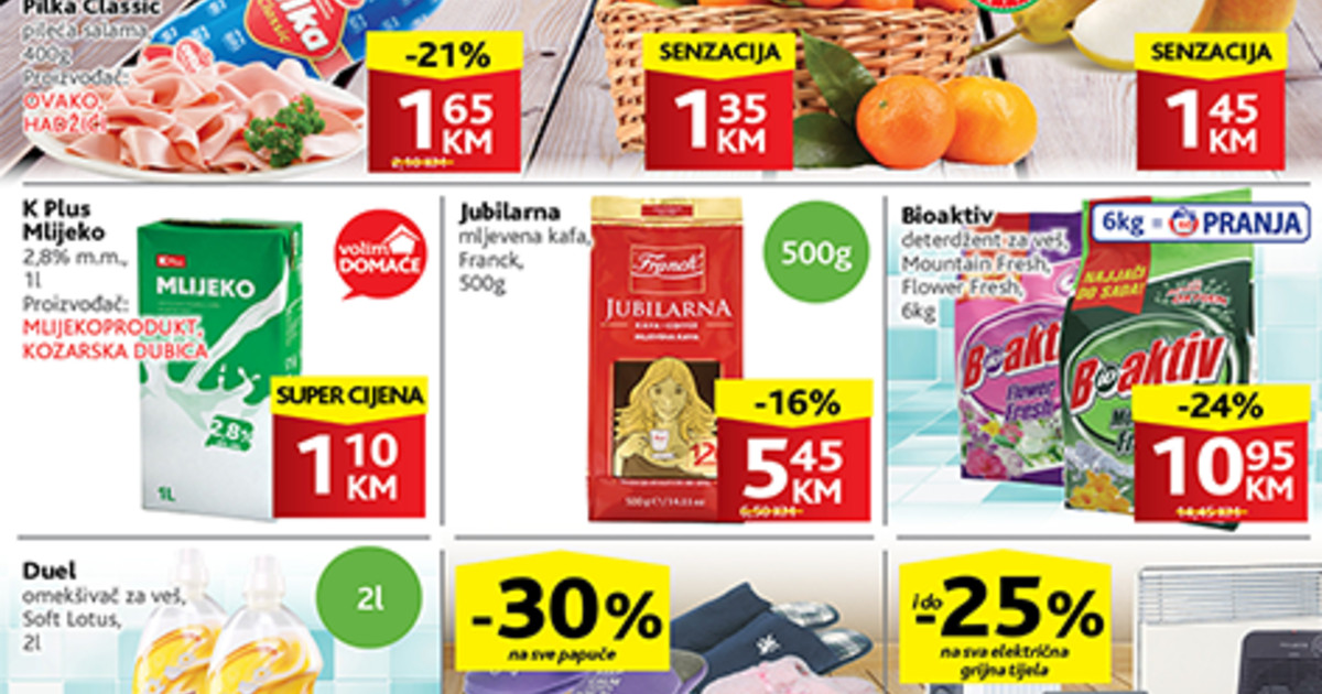 Vikend akcija 06.11.-08.11.2015. | Konzum