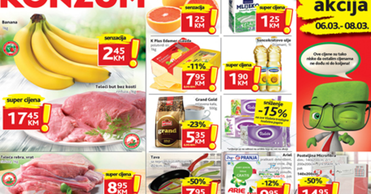 Vikend akcija | Konzum